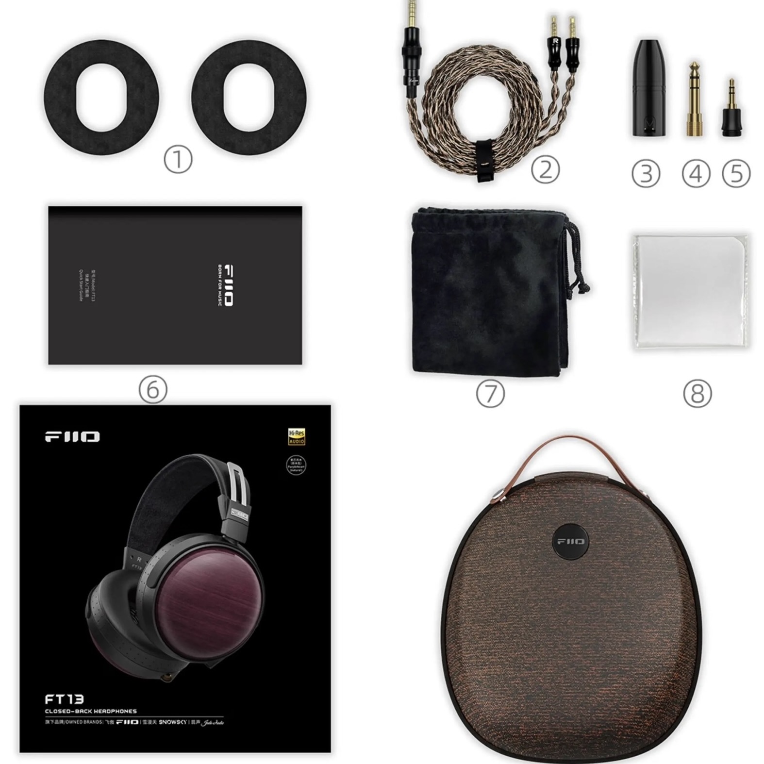 FIIO FT13 徹底解説｜パープルハート材を採用した密閉型HiFiヘッドホン | EARL-FIIOとライフスタイルDXブログ